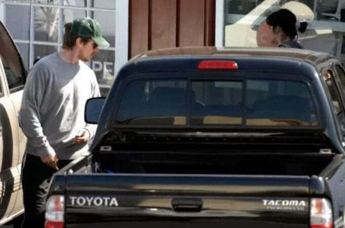 Christian Bale Drives a Throwback Toyota Tacoma TRD Off-Road - Forum Base
